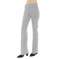 Made by Olivia Women's Contemporary Boot-Cut Office Pants Trousers ...