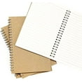 6 Pack College Ruled Notebook, Soft Yellow Cover Spiral Notebook, Memo ...
