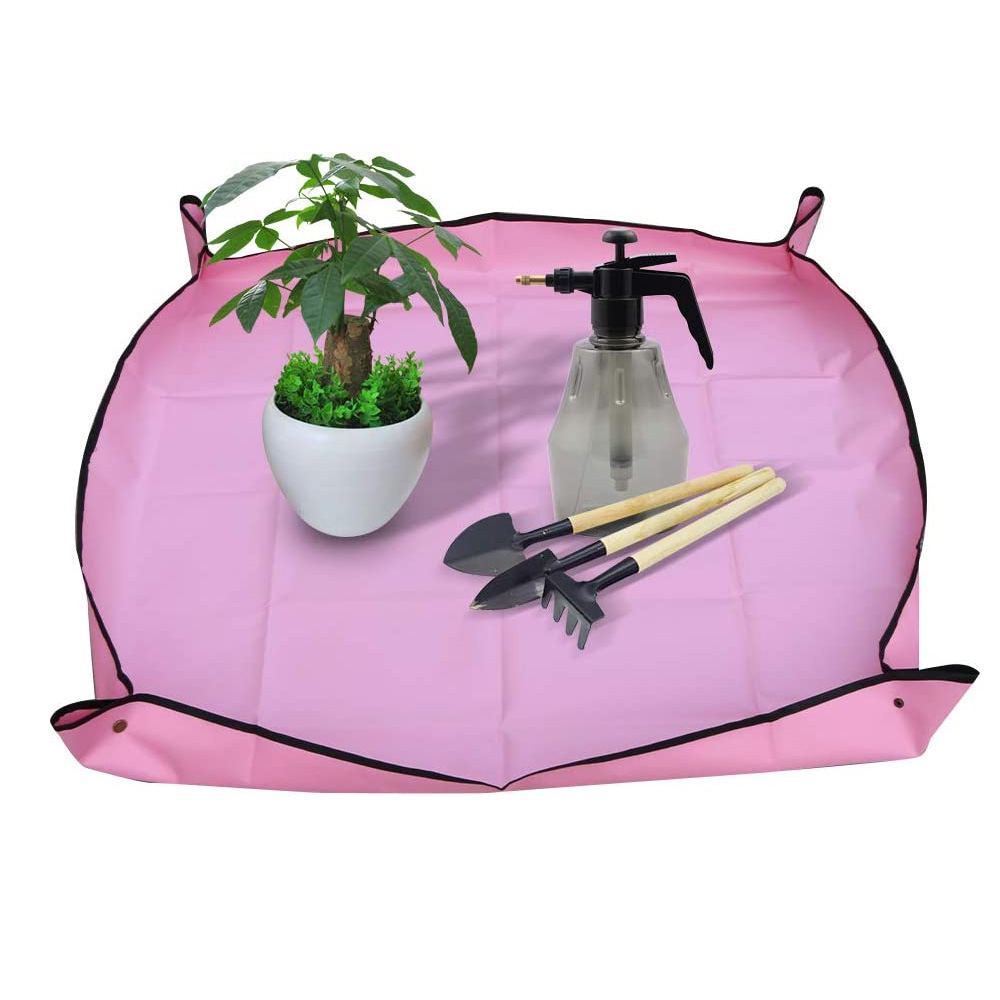 Plant placement pad 29.5x29.5 inch waterproof Oxford and PVC transplant ...