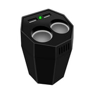 Custom Accessories 12-Volt Triple Socket Travel Adapter - Walmart.com