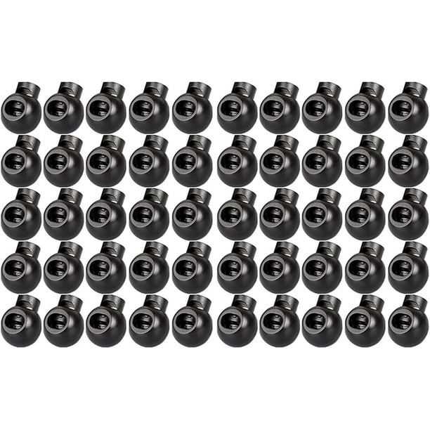 Plastic Cord Lock End Upgraded Single Hole Spring Toggle Stopper Cord ...