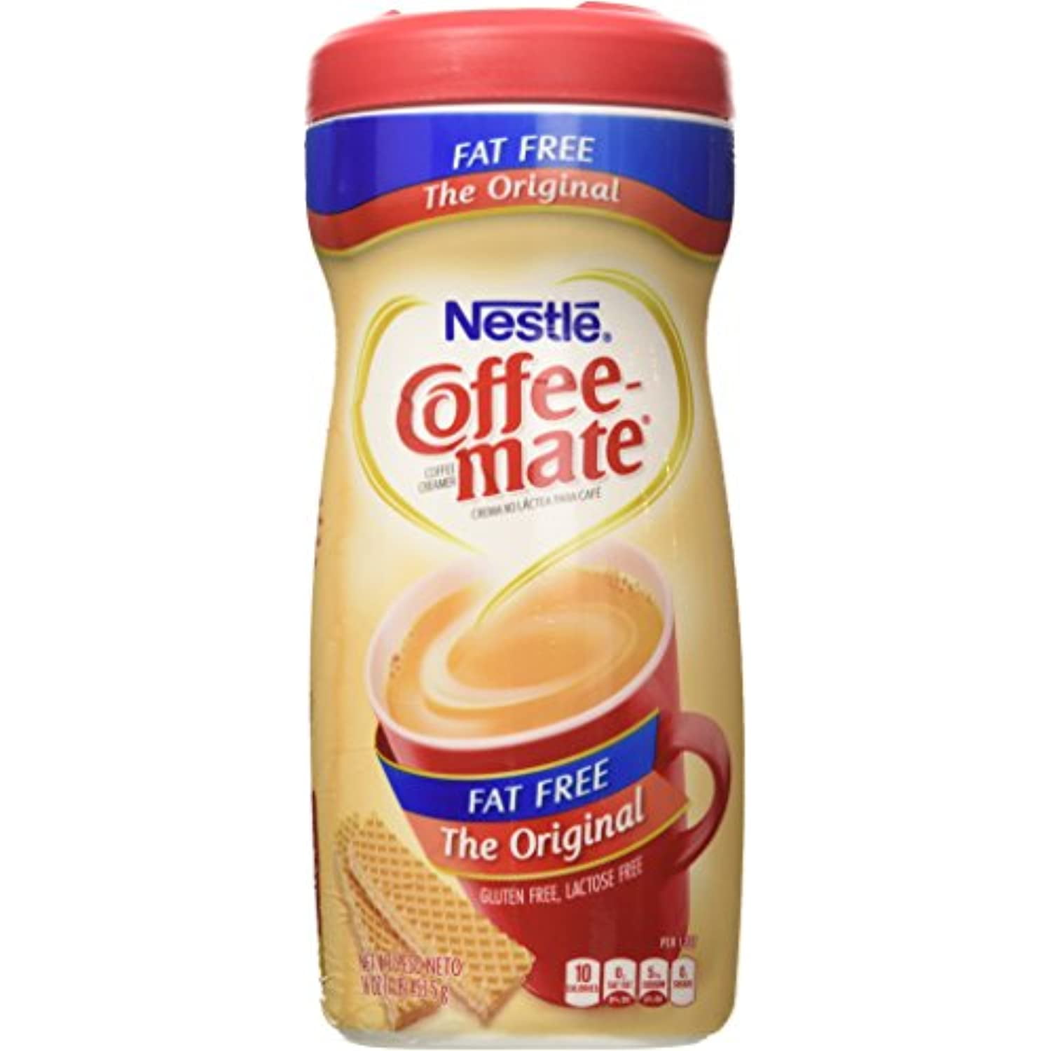 Nestle Coffee-Mate Fat Free Original Powdered Coffee Creamer 16 Oz ...