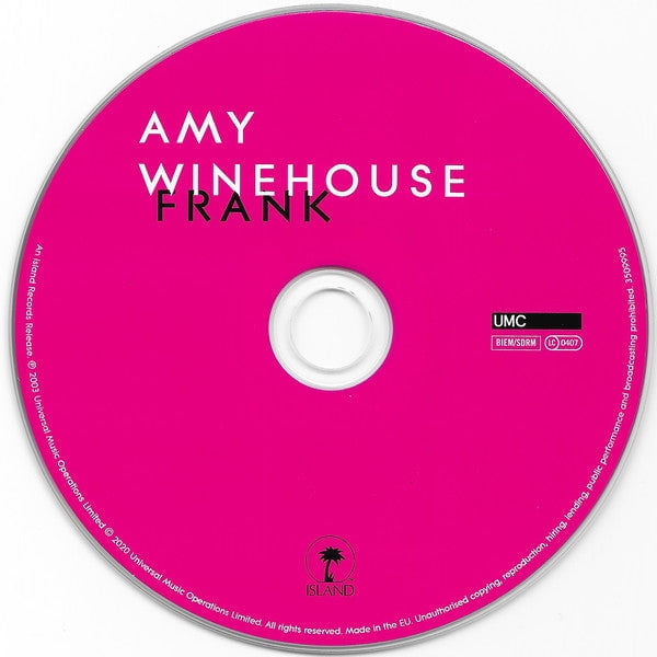 Amy Winehouse Frank Cd