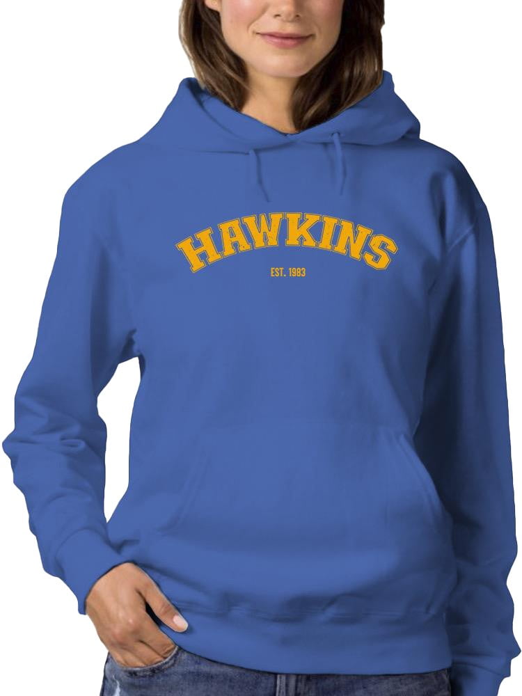 Hawkins 1983 Golden Yellow Hoodie Women -Smartprints Designs, Female ...