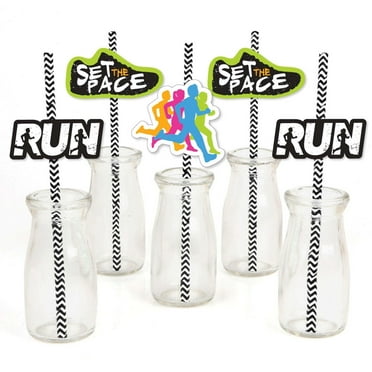 Big Dot of Happiness Fired Up Fire Truck - Paper Straw Decor ...