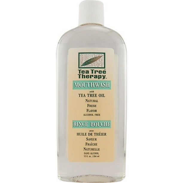Tea Tree Therapy Alcohol Free Mouthwash, Natural Fresh, 12 Fl Oz ...