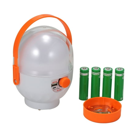 Yeacher FA-7001 LED Bulb Camping Lantern Battery Powered Indoor Outdoor ...