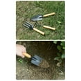 Gardening Tools Set 3 Piece Small Trowel Rake Hoe For Flower Planting ...