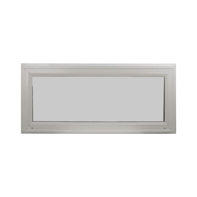 Double Pane Transom Window 24" x 10" Vinyl Window Argon Gass DP66 Non ...