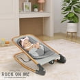 Dream on Me Rock with Me 2-in-1 Baby Rocker and Stationary Seat ...