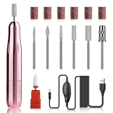 Nail File Care System- Electric Buffer Machine Kit for Smooth Shiny ...