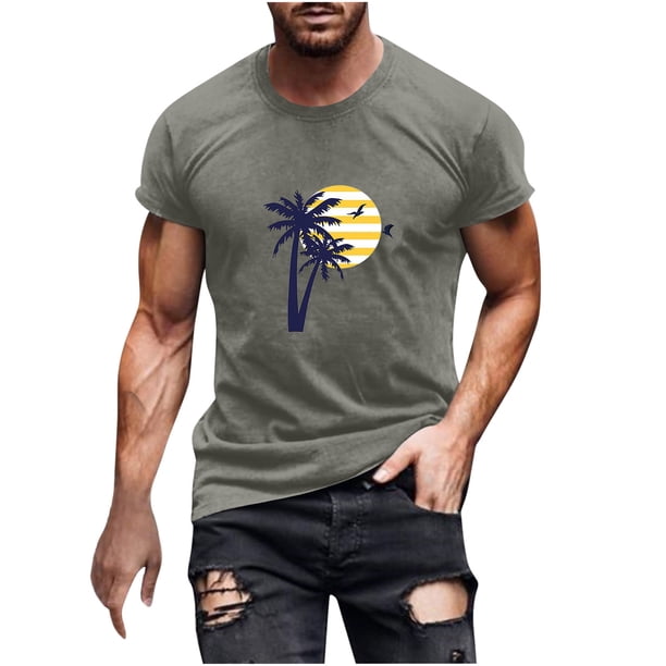 jovati Into the Am Shirts Men Men Casual Round Neck 3D Digital Printing ...