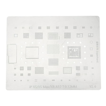 IC Chip Reballing Stencil Template, BGA Reballing Stencil Template Semi ...