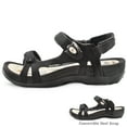 GP Signature SNAP LOCK Sandals for Women: 9179 Black Beige, EU36 (US ...