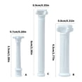 Roman Pillars Plastic Greek Column Miniature Roman Column Decors Priest ...