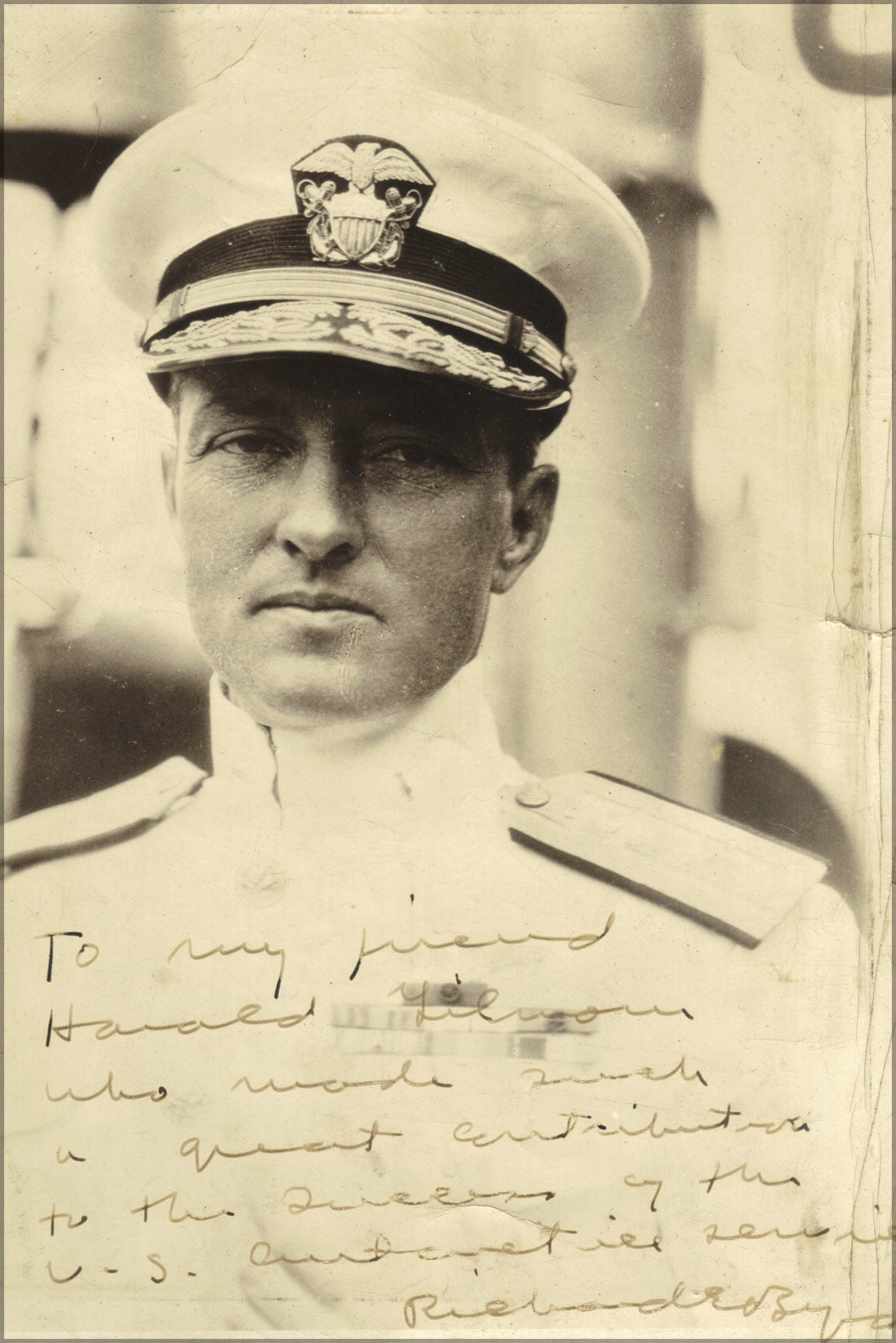 24"x36" Gallery Poster, Official US Navy photograph of Rear Admiral ...