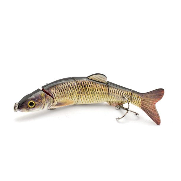 Five-section Bionic Bait Freshwater Sea Fishing Fake Bait Fishing Hard ...