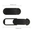 Adhesive Webcam Privacy for Multiple Devices, Reusable 0.7mm Thin ...