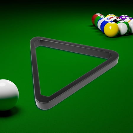Ximing Solid Wood Billiard Triangle Ball Rack, Table Pool Ball Racks ...