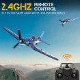 VOLANTEX F4U Corsair RC Airplane 4CH 2.4GHz Aerobatic Aircraft Remote ...