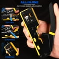 Hiija RJ45 Crimp Tool Kit Pass Through Cat6 Crimping Tool Kit, All-in ... Hiija RJ45 Crimp Tool Kit Pass Through Cat6 Crimping Tool Kit, All-in ...