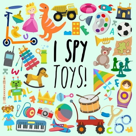 I Spy - For Boys!: A Fun Guessing Game for 3-5 Year Olds (Large Print ...