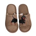 CAIXIA Womens Slippers Memory Foam Arch Support Wide Widths Sherpa ...