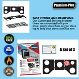 Stove Protector Liners Compatible with KitchenAid Stoves, Gas Ranges ...