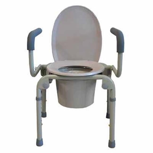 ProBasics BSDAC Drop Arm Commode 300 lbs Camp - Walmart.com