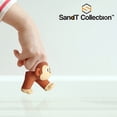 Plastic Walking Finger Puppets Pack of 4 Jungle Animal-Assorted Monkeys ...