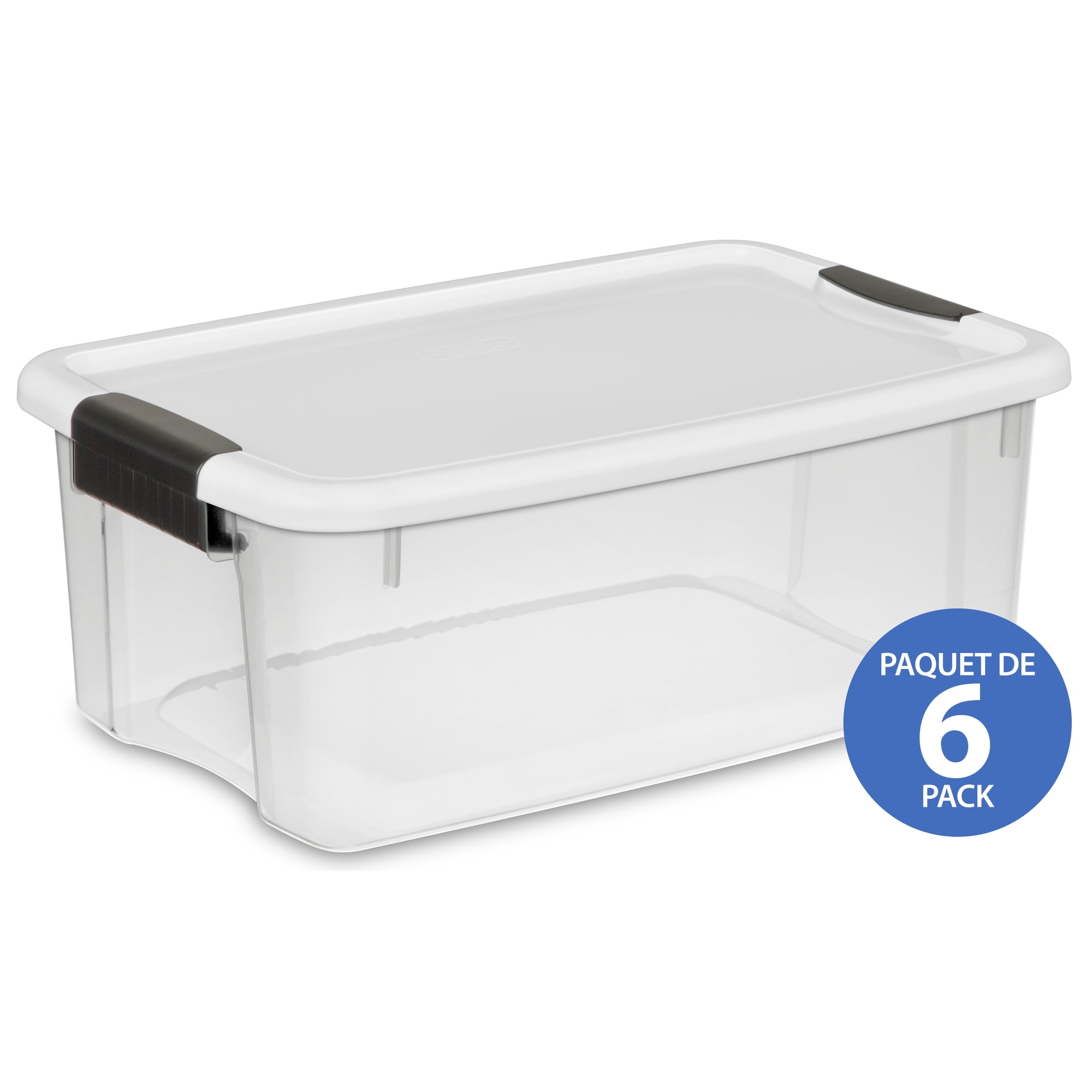 Click here for Sterilite 17 Liter Ultra Latch Box  Small Clear Pl... prices