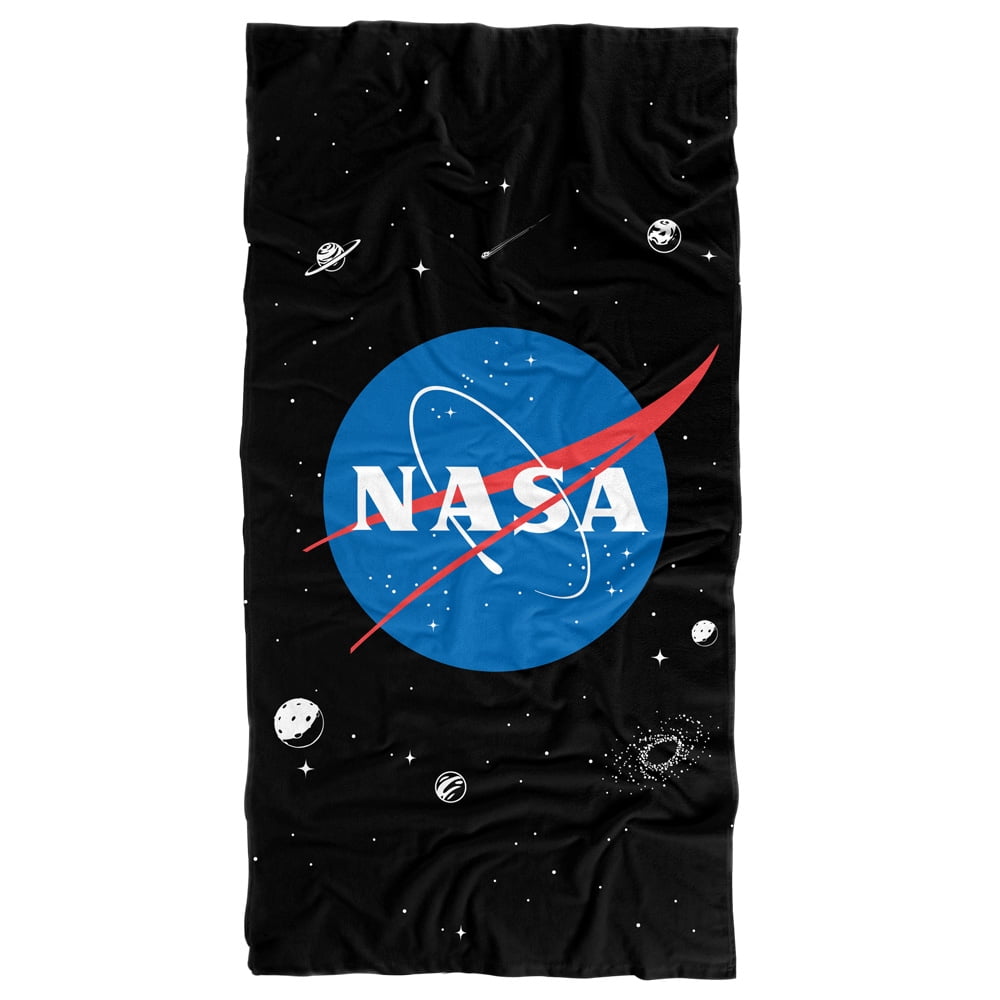 NASA Official Meatball Logo Pattern Officially Licensed Beach Towel 30 ...
