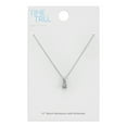 Time and Tru Women's Solitaire Pendant Necklace - Walmart.com