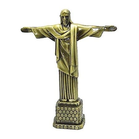 Jesus On Mountain, Christ The Redeemer, Jesus Cross Image 18cm Tall ...