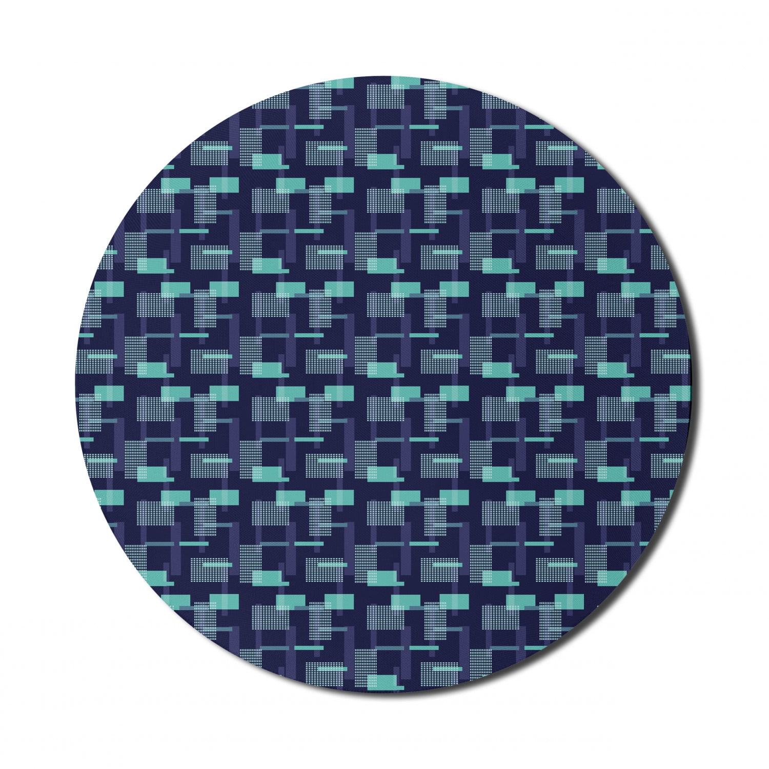 Geometric Mouse Pad for Computers, Abstract Contemporary Art Design ...