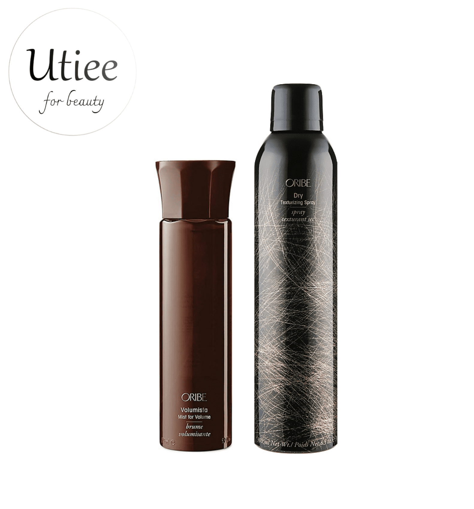 Oribe Volumista Mist for Volume 5.9 oz and Dry Texturizing Hairspray, 8 ...