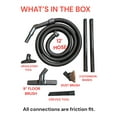 MP Maresh Compatible Vacuum Hose Set for Shop Vac and Ridgid, 2 1/4 ...