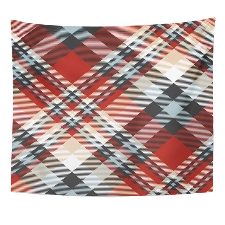 Red Gingham Border