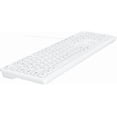 EFFFERTWQL-MCSaite Wired White USB 104 Keys Computer Keyboard with ...