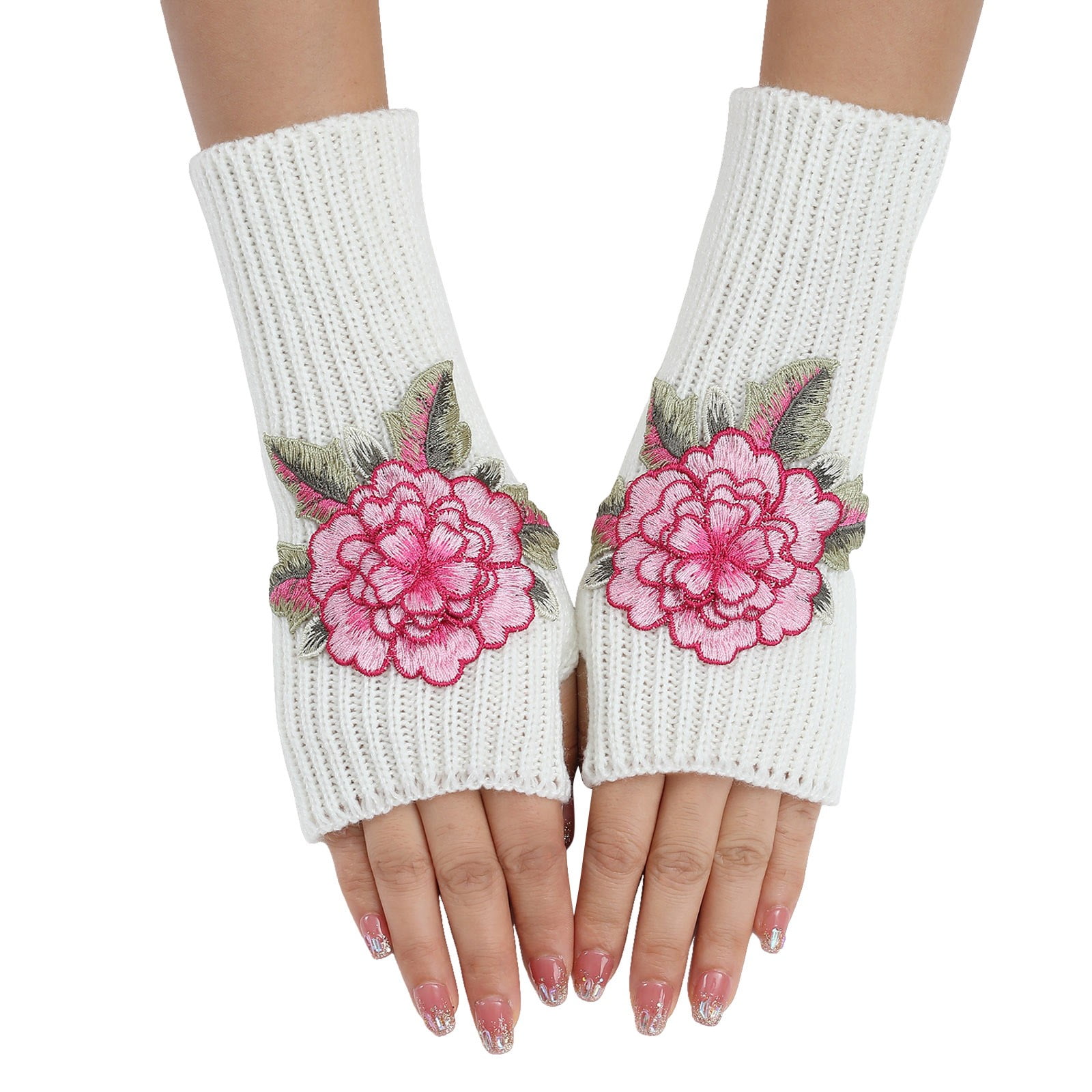 Click here for Elusvia Ladies Warm Knit Fingerless Gloves Convert... prices