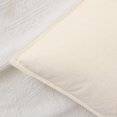 Waterproof Decorative Pillow Covers Cream White 22x22 Inch Pack of 2 ...