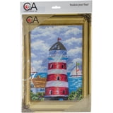 Collection D'Art Stamped Needlepoint Kit 38X24cm-Lighthouse - Walmart.com