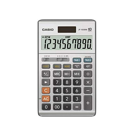 Casio Inc. JF-100BM Standard Function Calculator,Multicolor | Walmart ...