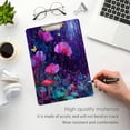 Acrylic Writing Board Silver 12.5*9 Inch Clipboards Transparent Acrylic ...