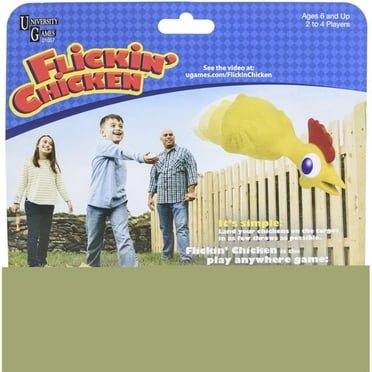 Flickin' Chicken Game for Outdoor Group Play: Kids Lawn Toss Activity ...