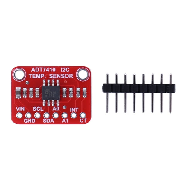 ADT7410 Sensor de temperatura Breakout Board 2.7V-5V Módulo de placa de desarrollo JShteea El ...