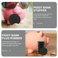 10 Pcs Round Rubber Stopper Piggy Bank Plug Rubber Rubber Plug Piggy ...