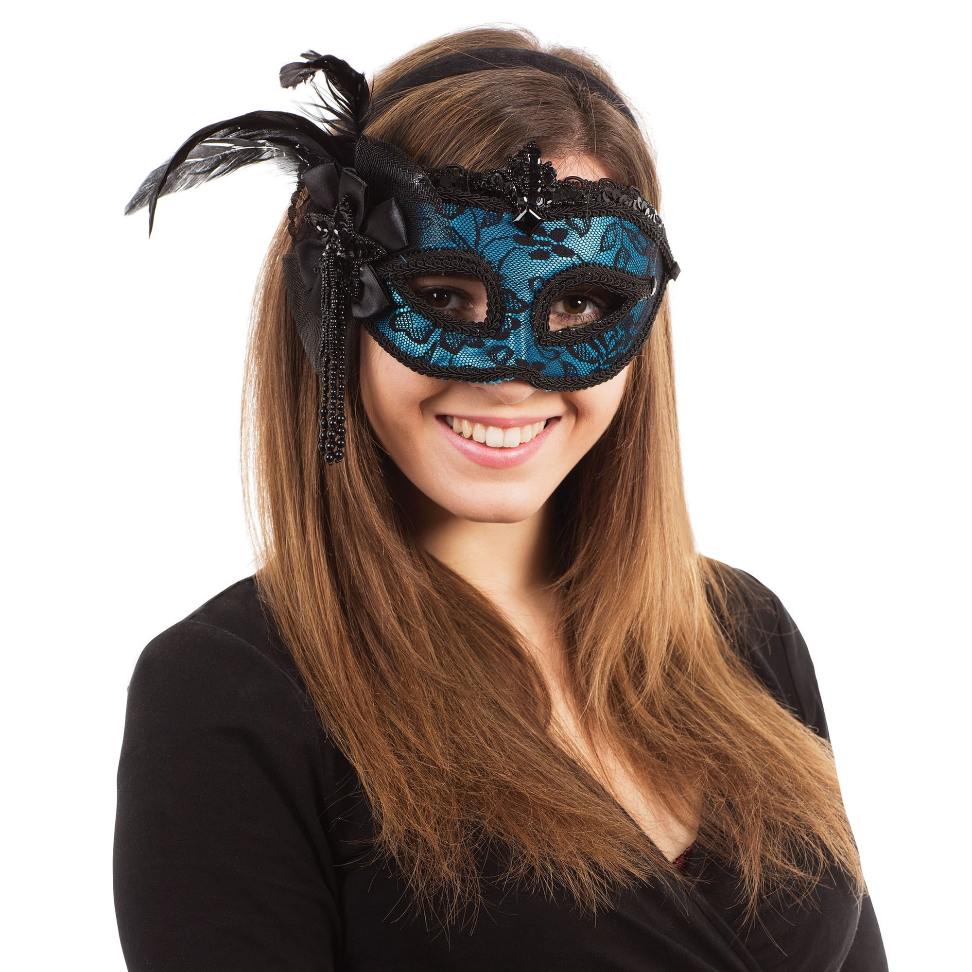 Bristol Novelty Adults Side Feather Eye Mask | Walmart Canada