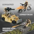 Free Shipping! Joyfy Military Base Toys Set with Army Action Figures ...