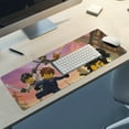 Cartoon Ninjago Mouse Pad No-sliped Large Mousepad Extended Gaming Desk ...